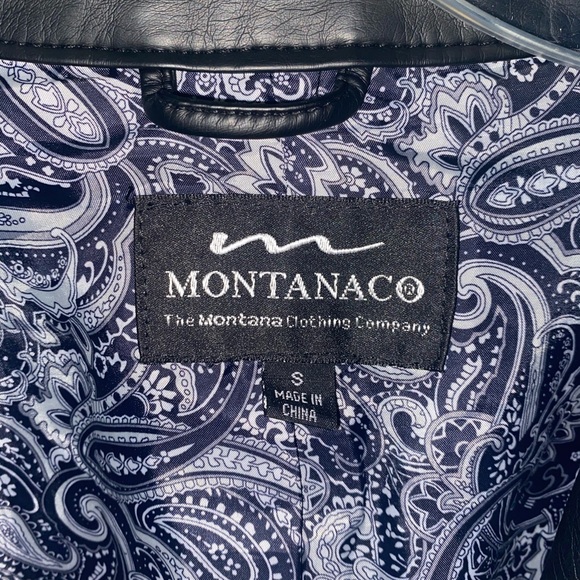 Montanaco | Jackets & Coats | Leather Jacket | Poshmark